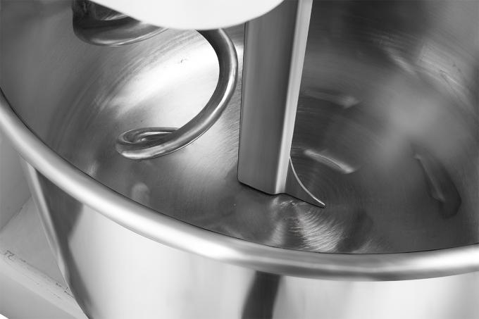 Cast iron 12kg Flour Spiral Dough Mixer 30 Liter With VFD For Pizza Dough