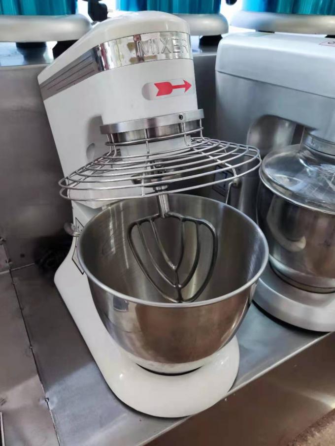 Commercial Cake Mixer Machine Heavy Duty 300W 130r/min White Color