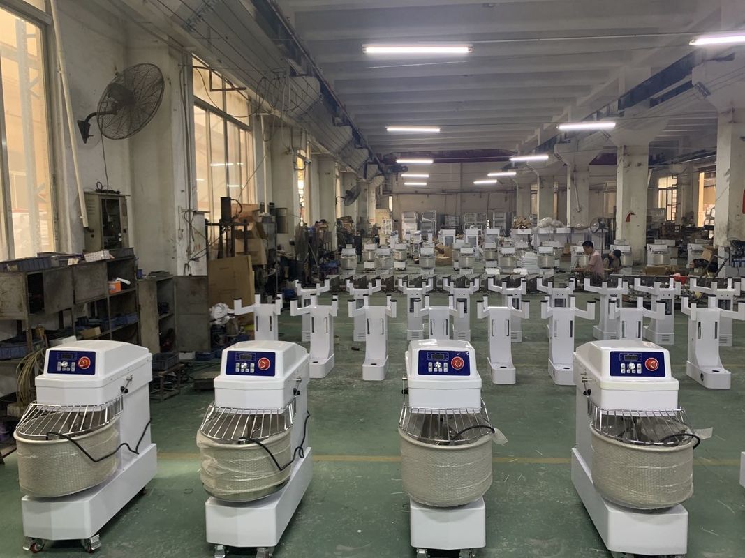 Frequency Convertor Spiral Dough Mixer 30L 12kg Heavy Duty Pizza Dough Mixer