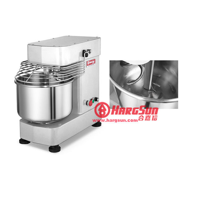 4KG Small Spiral Mixer Table Top Dough Mixer 10 Liter Stepless Speed ...
