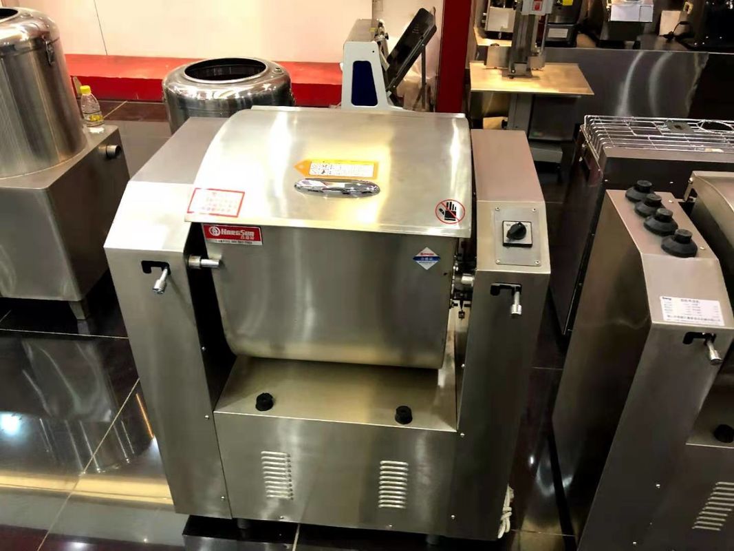 50 Liter Horizontal Dough Mixer Shaft Paddle Type 1500W Low Noise
