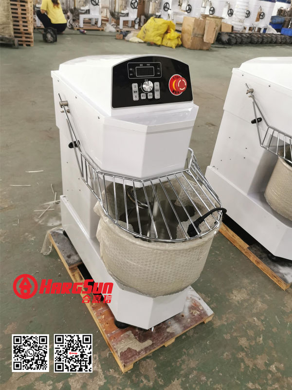 Cast iron 12kg Flour Spiral Dough Mixer 30 Liter With VFD For Pizza Dough