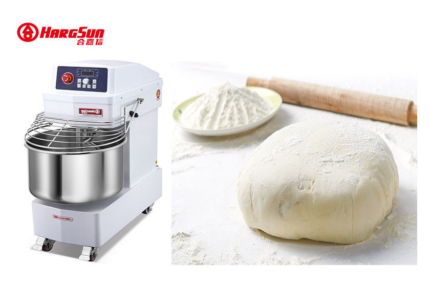 Belt Drive Spiral Dough Mixer 20 Liter 1500W Commercial Double Speed